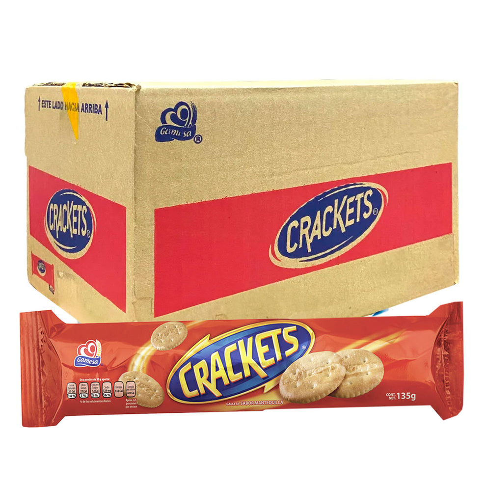 Galleta Gamesa Crackets Sabrosas 135 GRS – Basicos