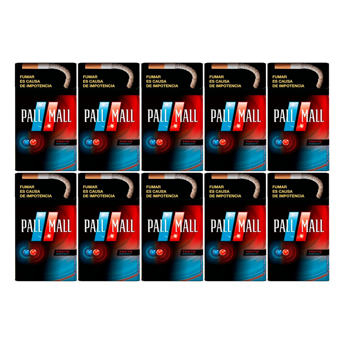 Cigarros Pall Mall Xl Tokyo Midnight 10Cajetillas 20 PZS – Basicos