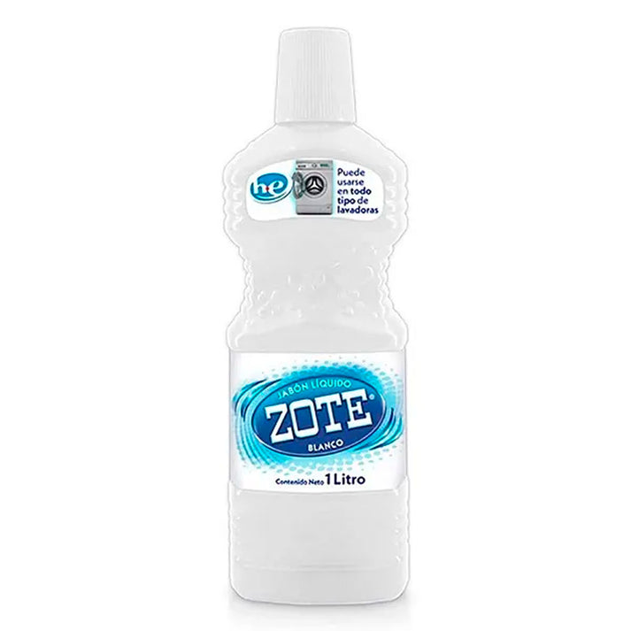 Jabon Liquido Zote Blanco 1 LTS – Basicos