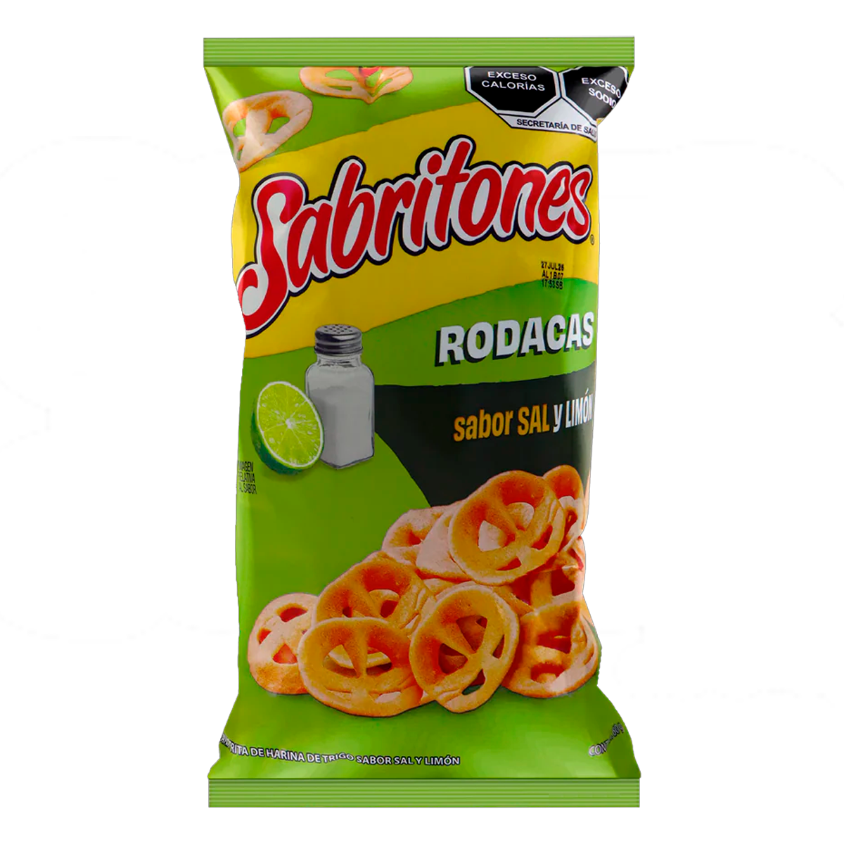 B Sabritas Sabritones Rodacas Sal/Lim Sabritas 60 GRS – Basicos