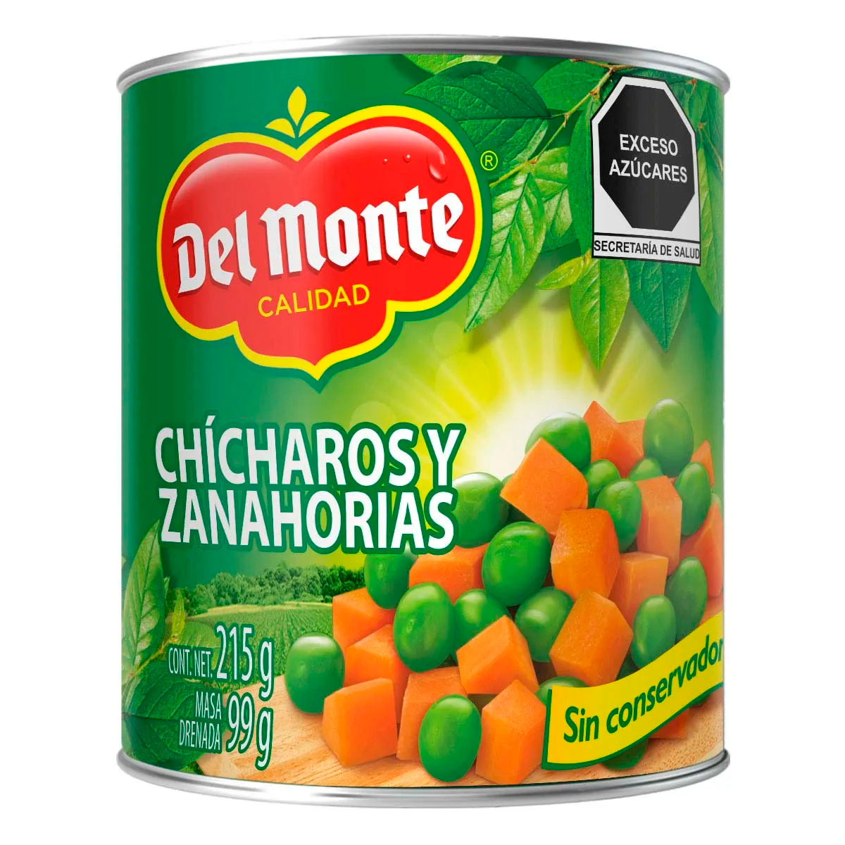 Chicharos Con Zanahoria Del Monte 215 GRS – Basicos