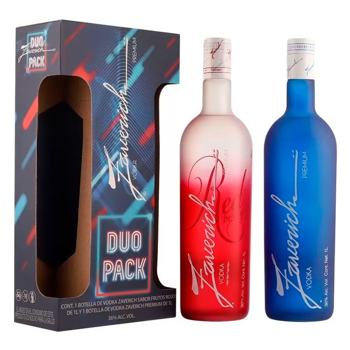 Vodka Zaverich Duo/Redb 1 LTS – Basicos