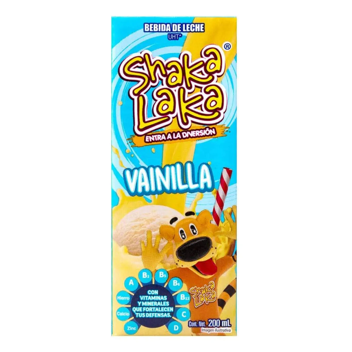 Leche Shaka Laka Vainilla 200 MLL – Basicos