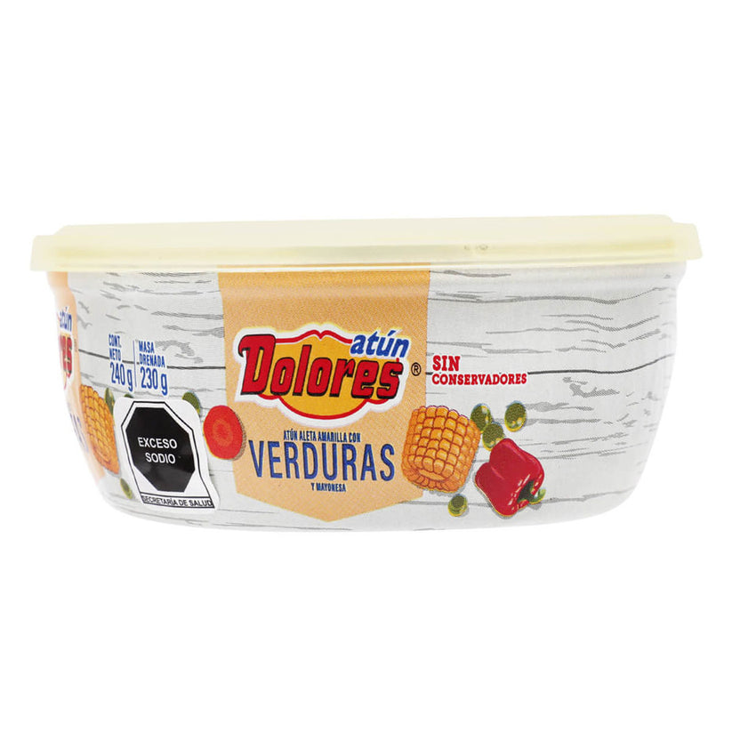 Atun Dolores Con Verdura Y Mayonesa 240 GRS – Basicos