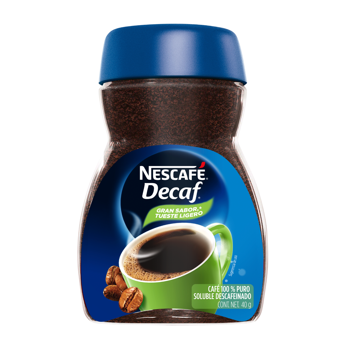 Café Soluble Descafeinado Nescafé Decaf 40g – Basicos