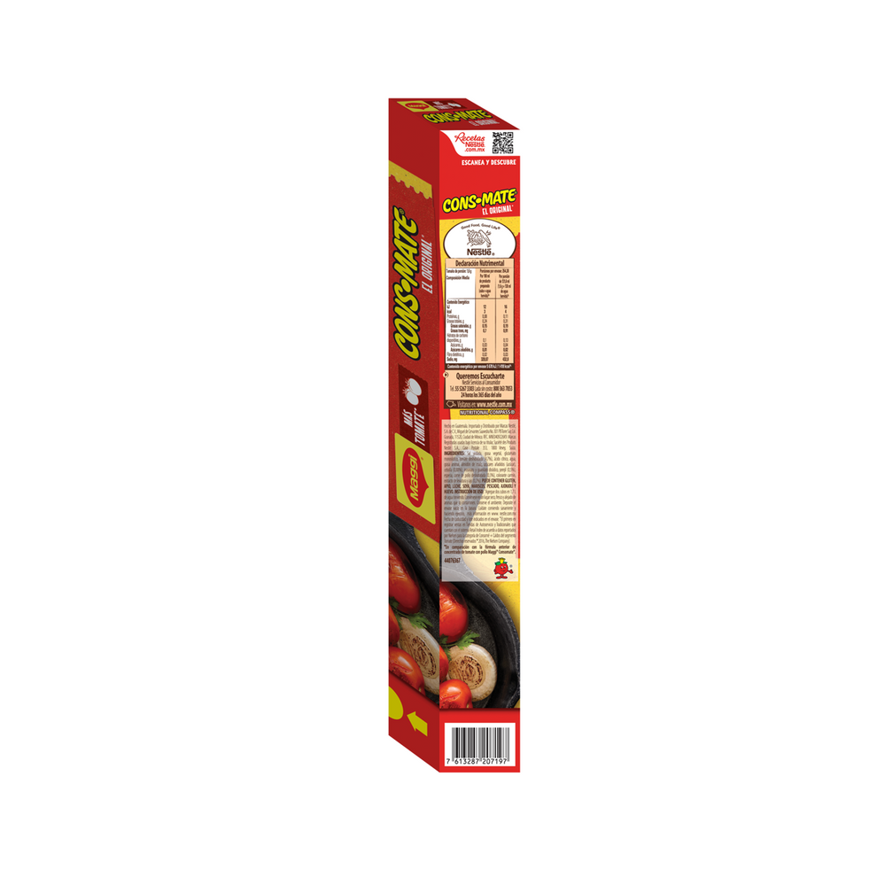 Concentrado de Tomate Maggi Consomate 12 Cubos 567g – Basicos